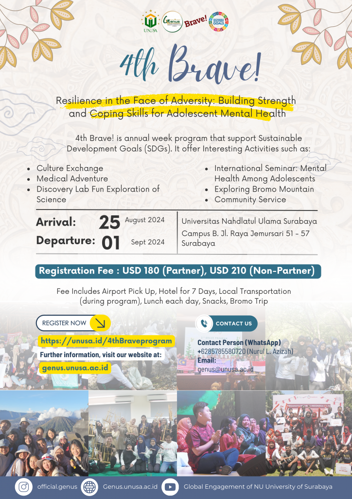 Let's Join Us in 4th Brave! Program - Genus